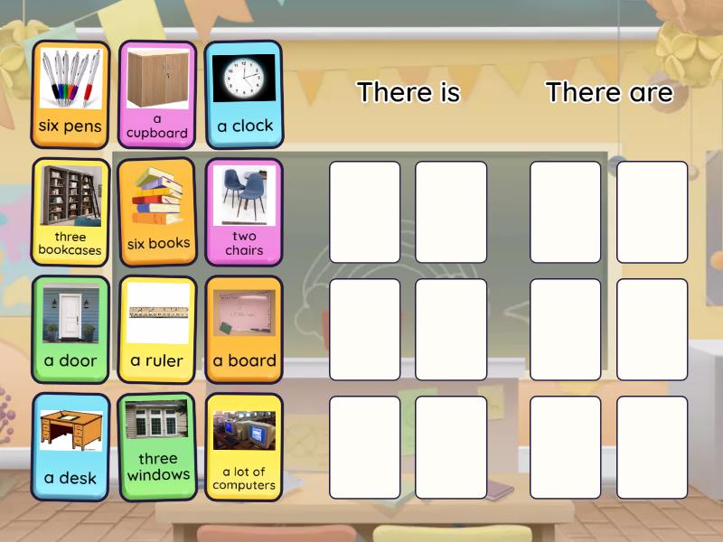 KB2. There is / There are - Group sort