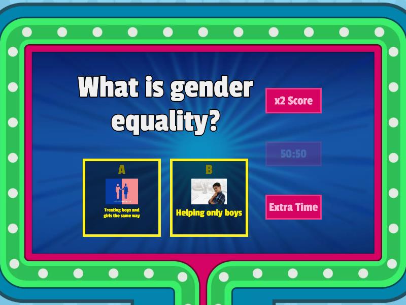 Gender Equality - Gameshow quiz