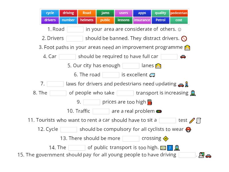 Roadmap B1+ 7C - Complete the sentence