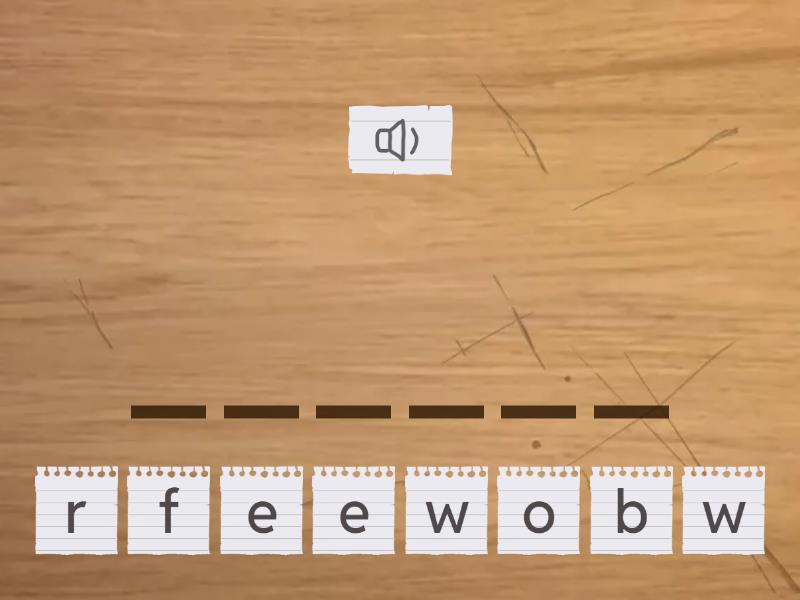 Level 5 - Lesson 5 - Sight Words - Spell the word