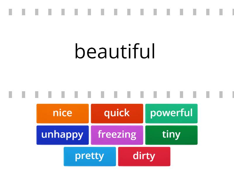 SG2 U13 Writing - Find the match