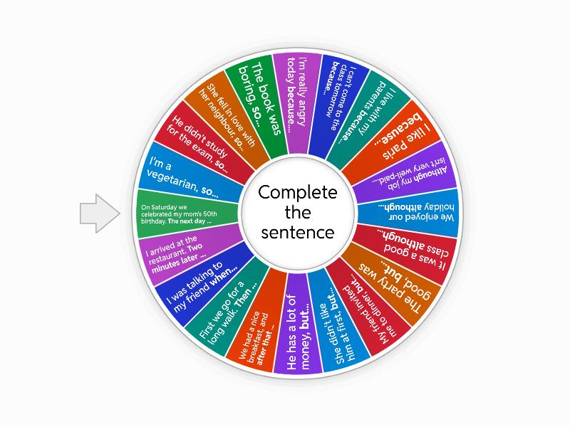 2C Time sequencers and connectors - Spin the wheel