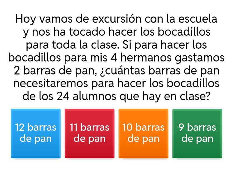 RESOLVEMOS PROBLEMAS DE REGLA DE TRES - Cuestionario