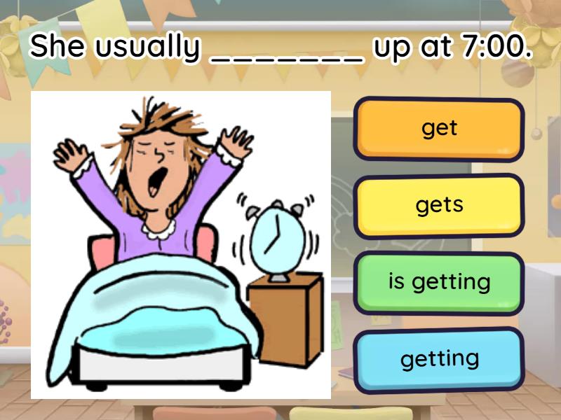 AS3 U1 Present Simple vs Present Continuous - Quiz