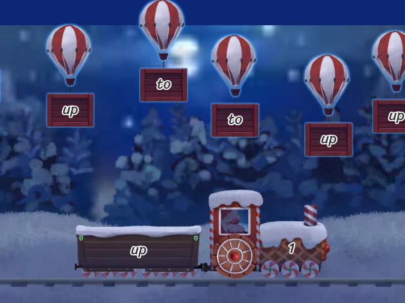 P.1 Sight words - Balloon pop