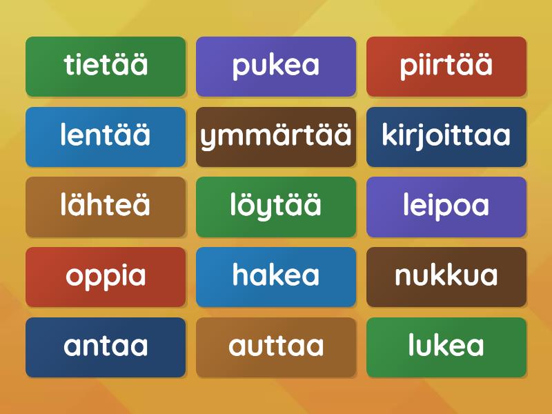 Verbityyppi 1 - kpt - Flip tiles