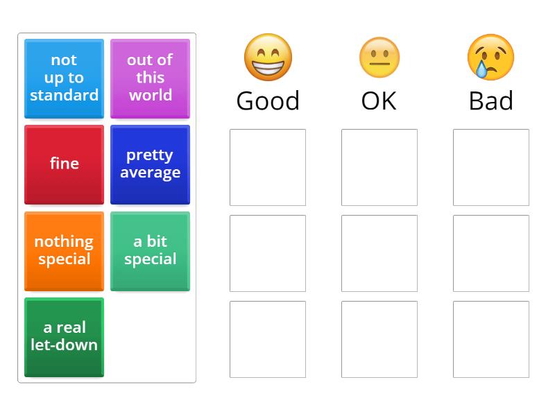 solutions intermediate 2C Expressing attitude - Group sort