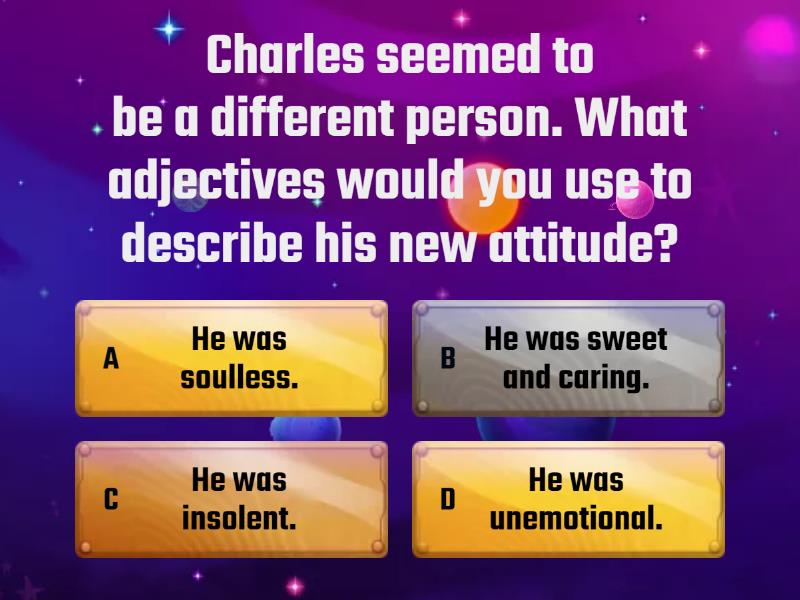 A wrinkle in time - chapter 9 - Quiz