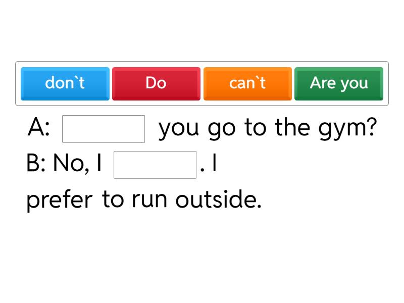 2C. Complete the conversations with the missing words. - Complete the ...