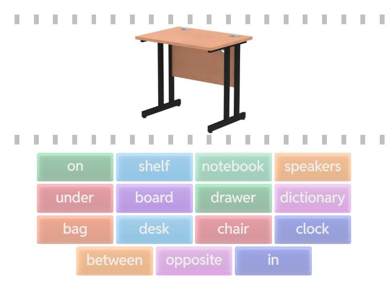 Classroom objects and prepositions of place - EP1 Starter unit - Find ...