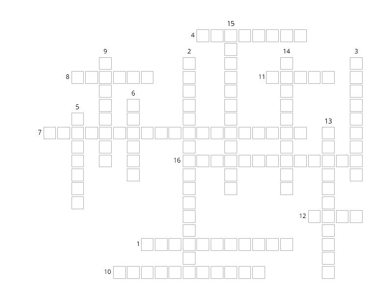 Medieval Europe - Crossword