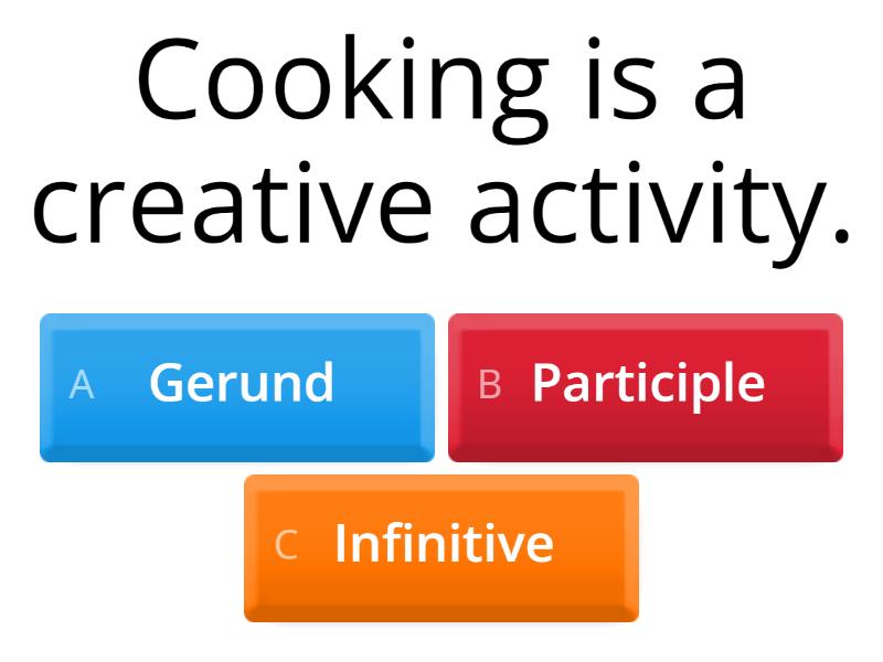 Gerund-Participle-Infinitive - Quiz