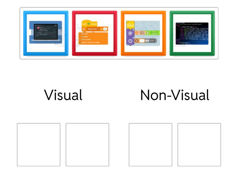 Startup Activity- Visual Programming Language - Group sort
