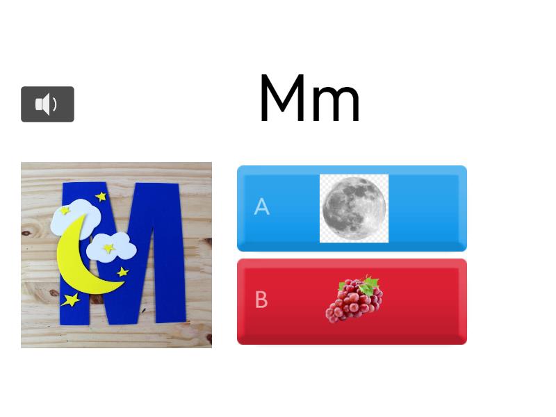 letter Mm - Quiz