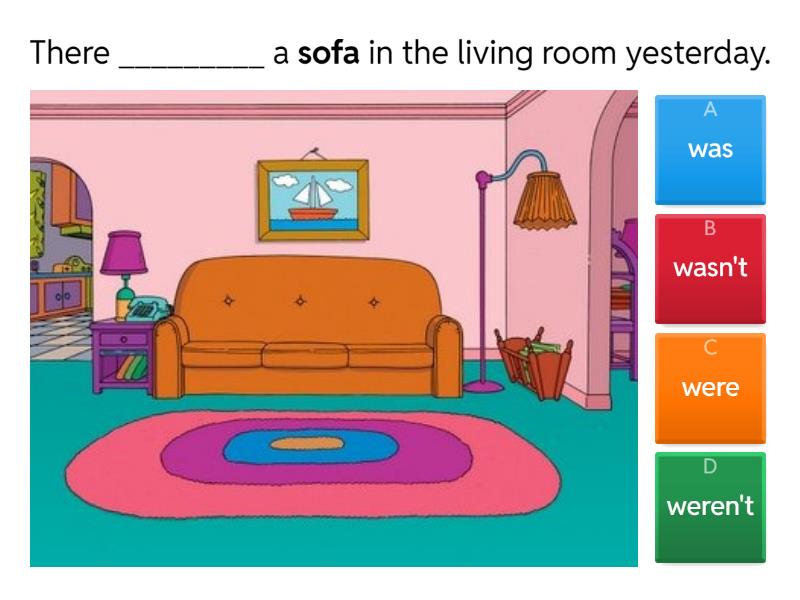 Unit 6. There was...There were... - Quiz