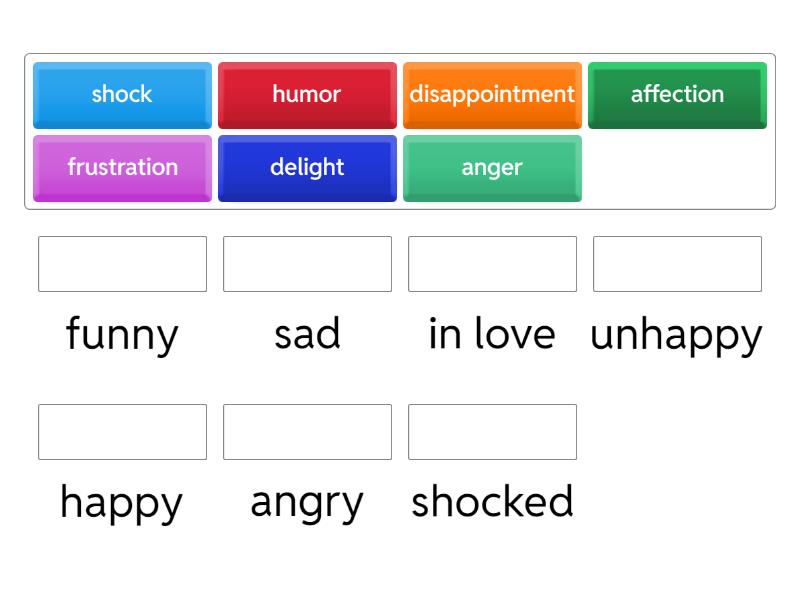 Emotions - Match up