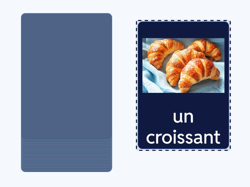 La nourriture - manger - Speaking cards