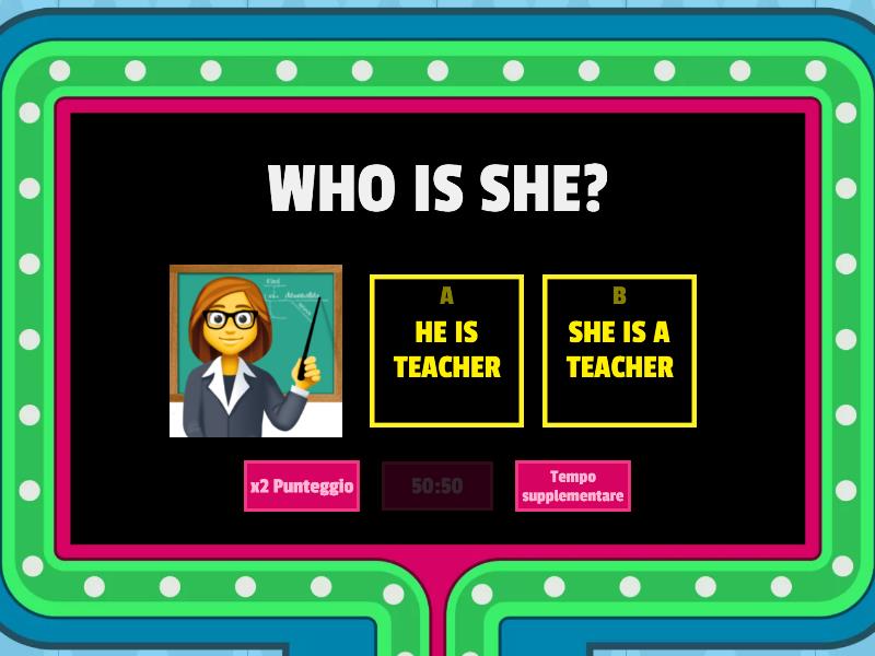 WHO IS .... HE...SHE.... ? WHAT IS IT? - Telequiz