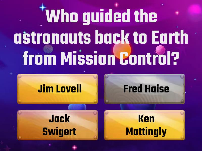 Apollo 13 - Quiz