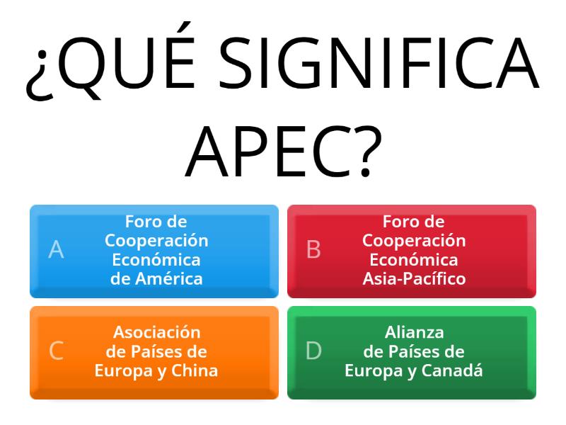 CUMBRE APEC 2024 - Quiz