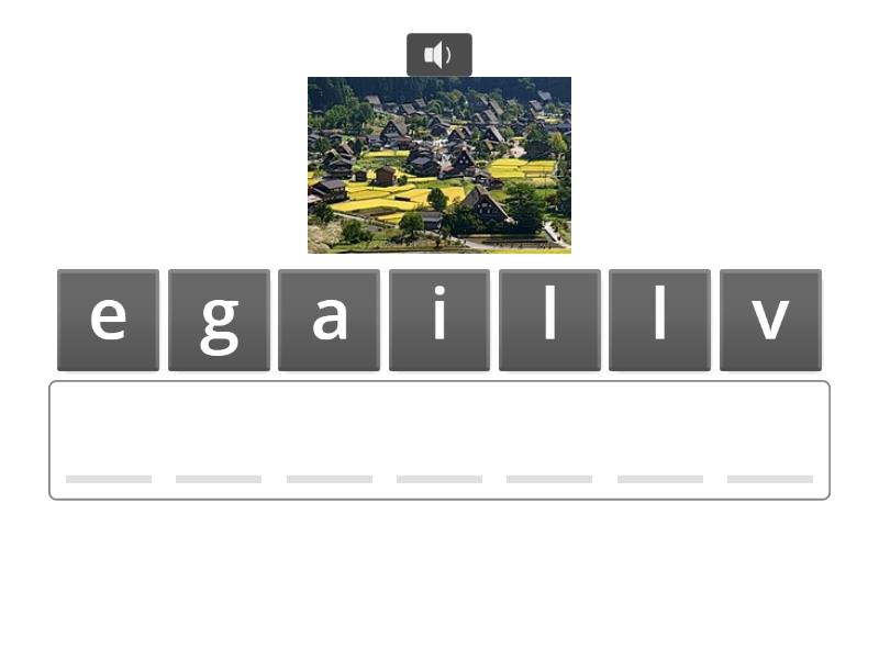 KB 3 voc unit 2 - Anagram