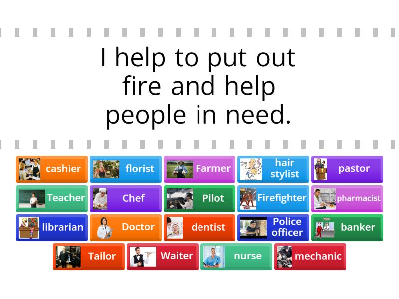 Occupation - Find the match