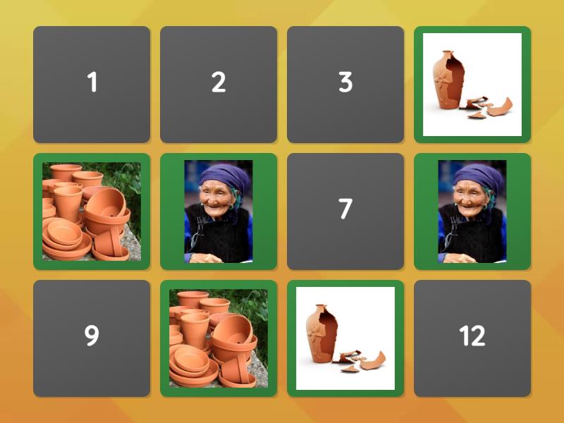 Memory - Matching pairs