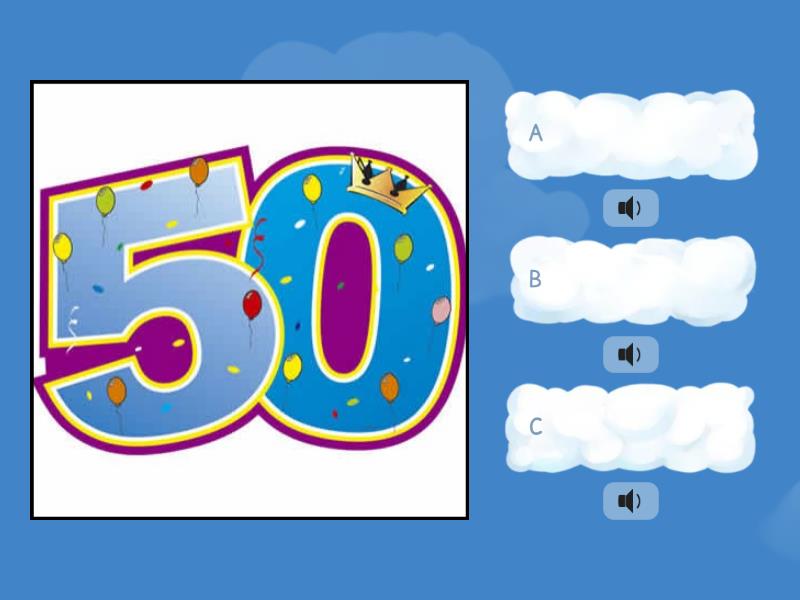 Numbers 1-100 audio - Quiz