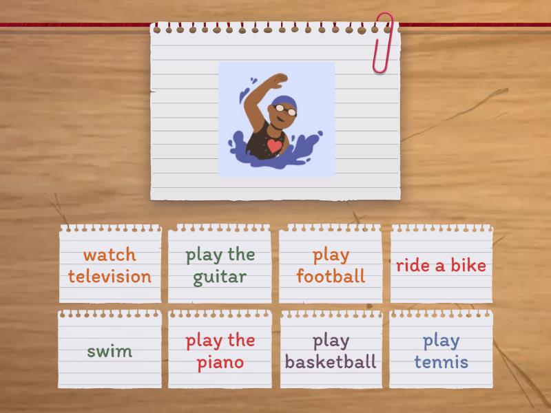 Power Up 1. Unit 7 - Find the match