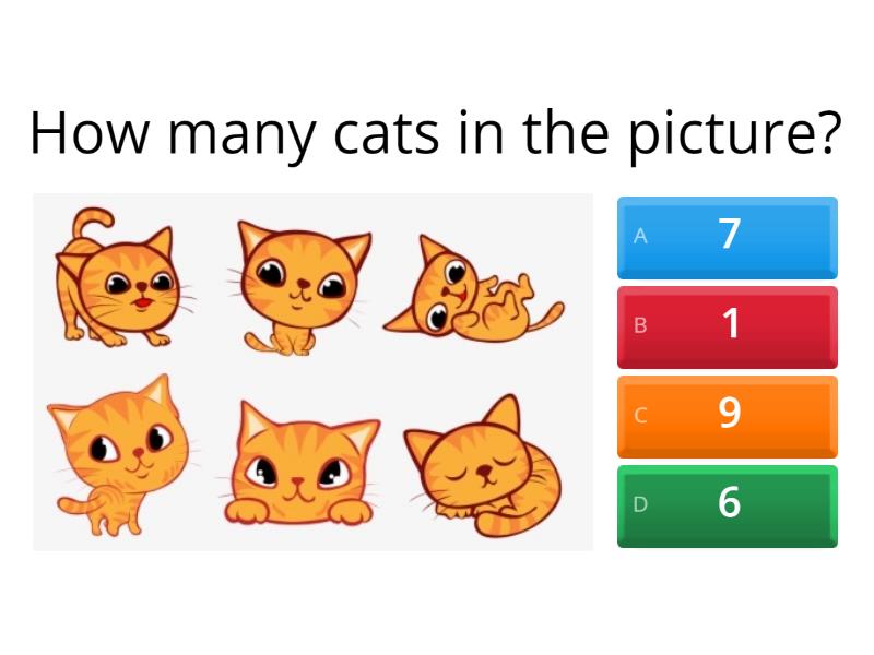 Counting numbers 1-10 - Cuestionario