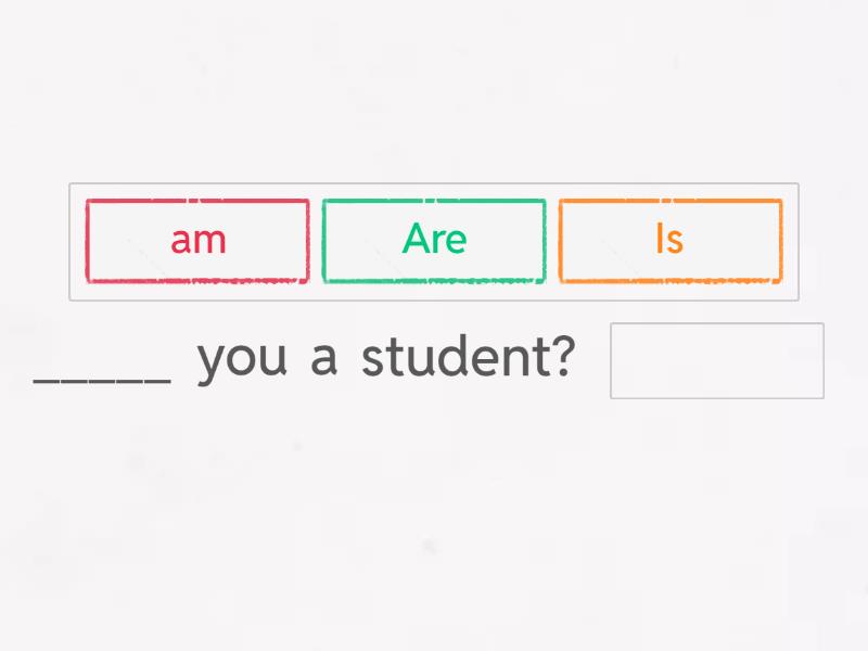 Interrogative form recap - Complete the sentence