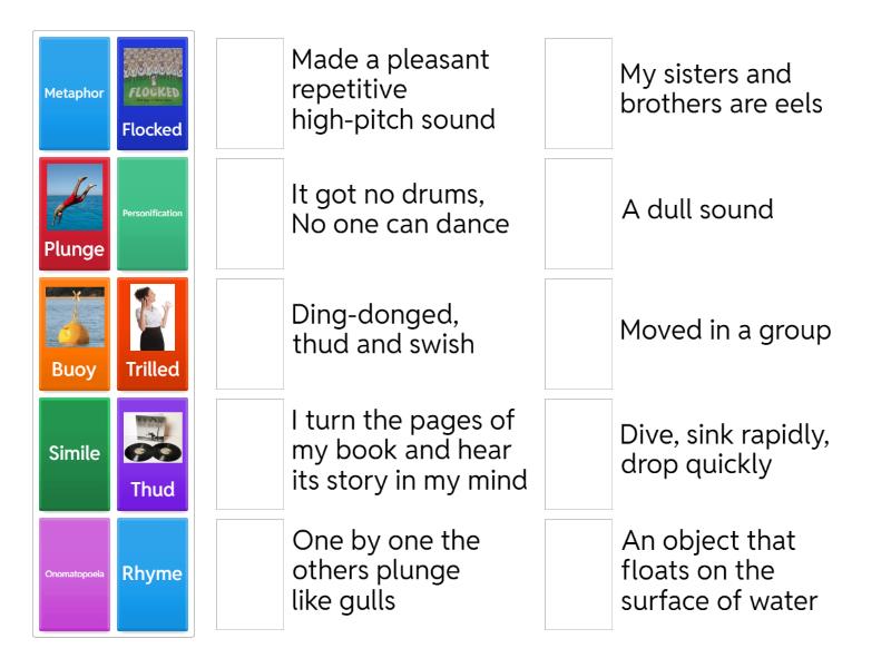 Poetry collection - Match up