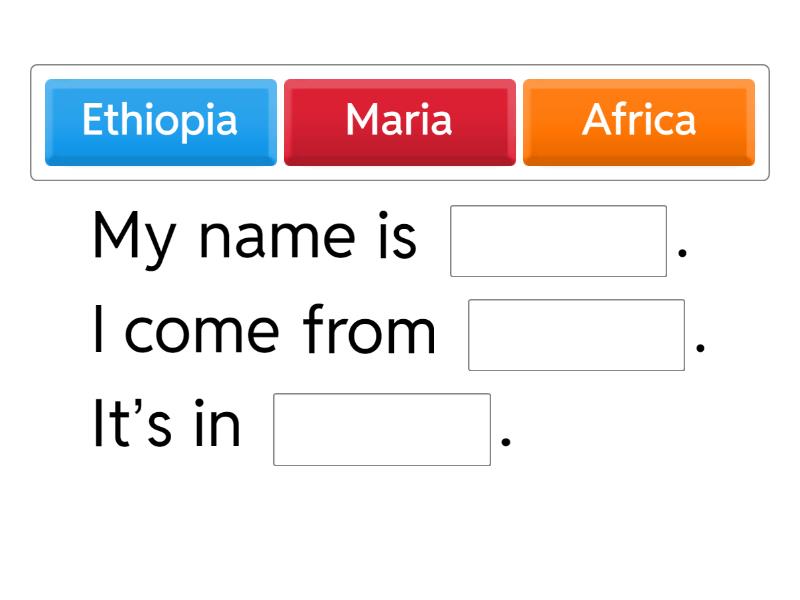 Introduction - Complete the sentence
