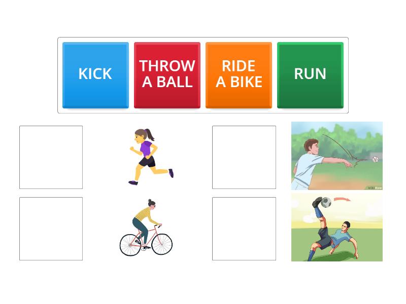 SPORTS VERBS - Match up