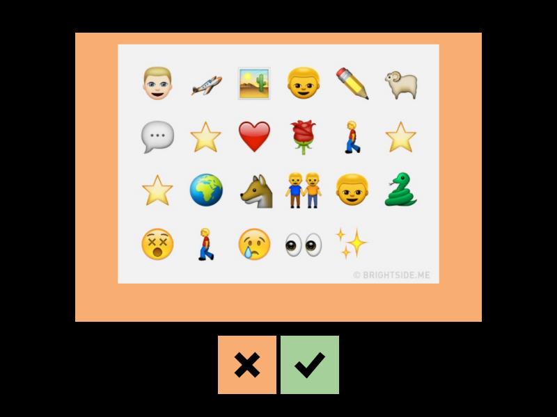 Guess the Book Title from Emojis - Flash cards