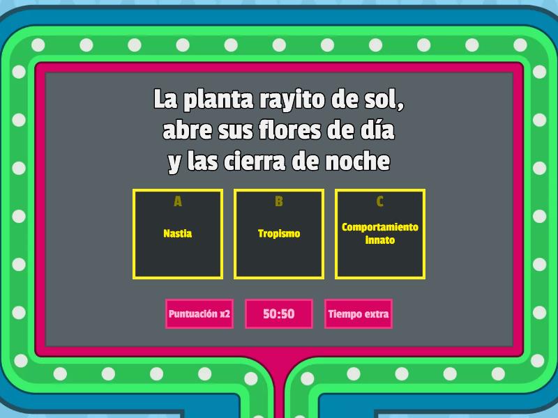 CLASIFICACIÓN DE EJEMPLOS - GRUPO 1 - Concurso de preguntas