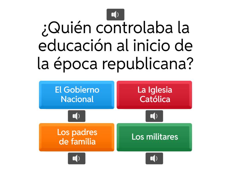 La educación y la influencia de la Iglesia Católica al inicio de la ...