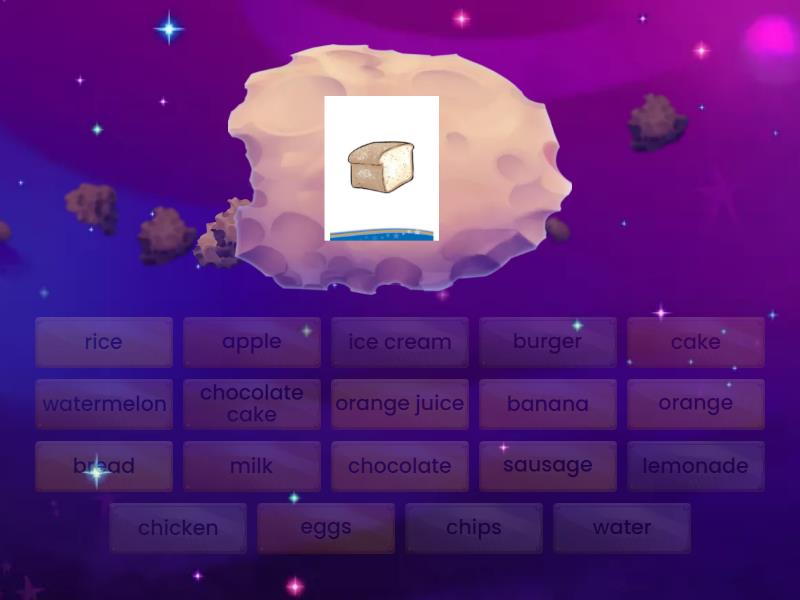 KB2 Unit 11 (ALL Food words) - Find the match