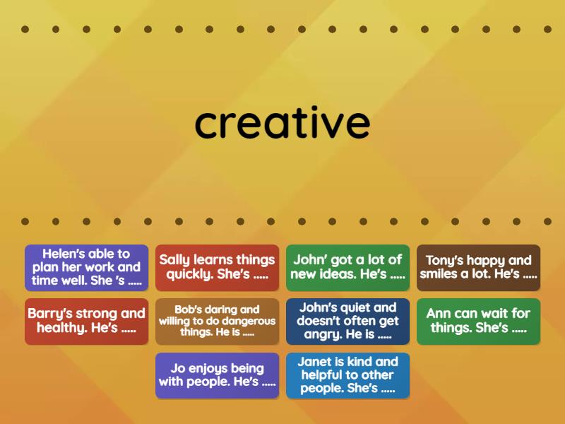 Ex5 Reading - Cada oveja con su pareja