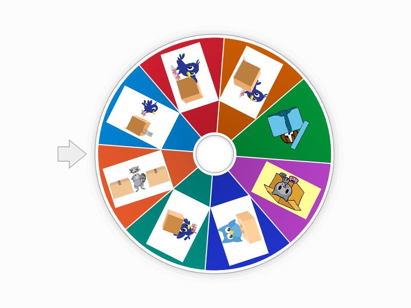 Prepositions of Place Listening - Matching - - Spin the wheel