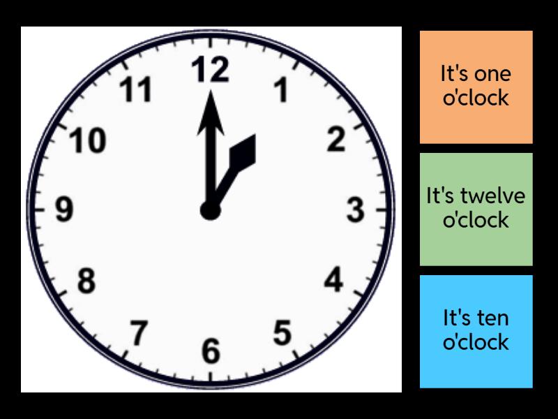 FF2 Unit 8 What's the time? - Quiz