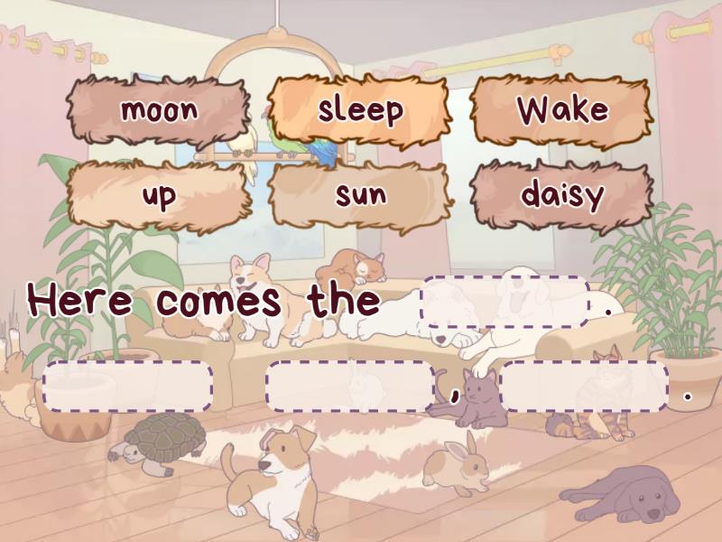 Sally_and_the_daisy - Complete the sentence