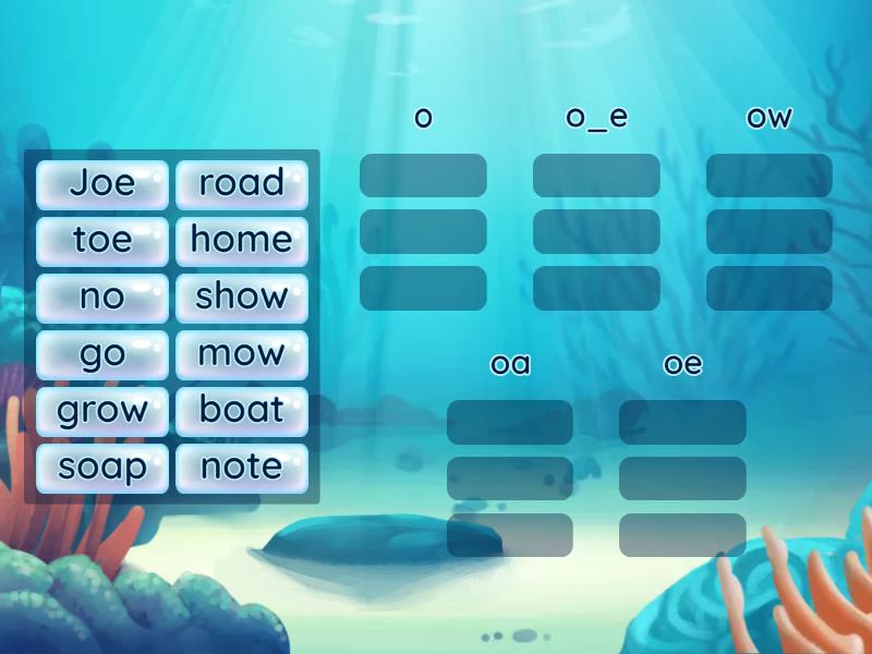 oa sorting activity for self paced class - Group sort