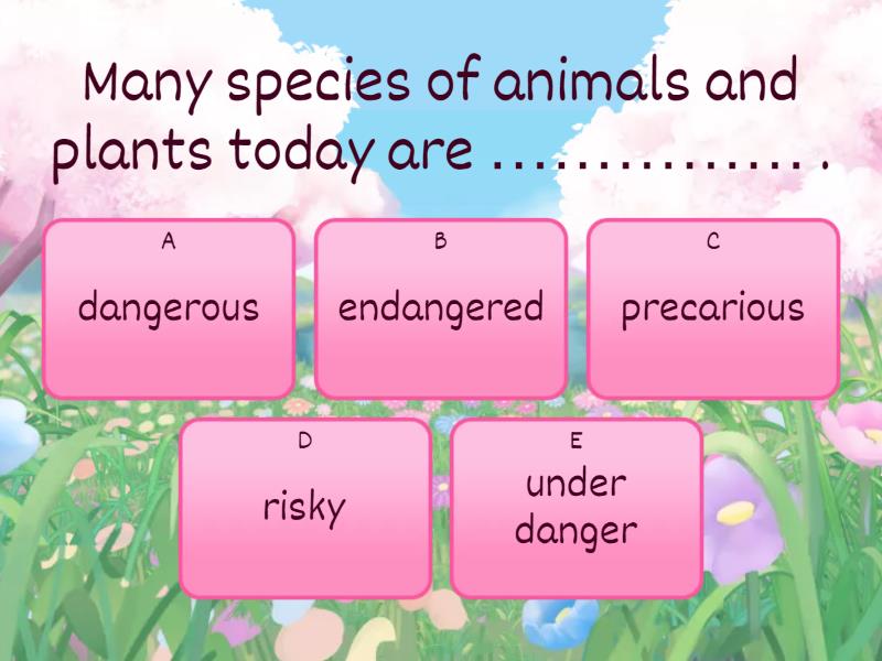 Nature and the environment - Вікторина