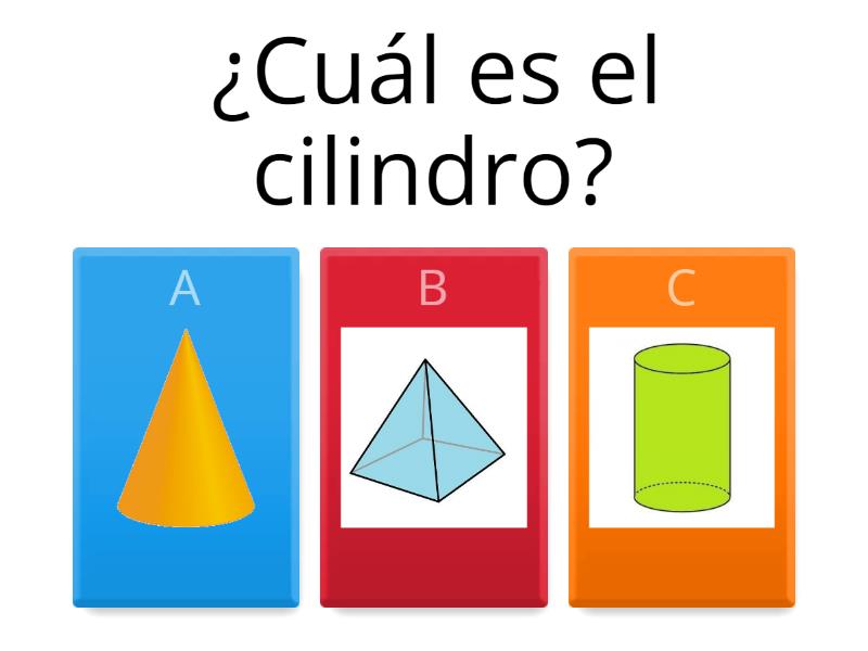 Cuerpos geometricos (cilindro) - Cuestionario