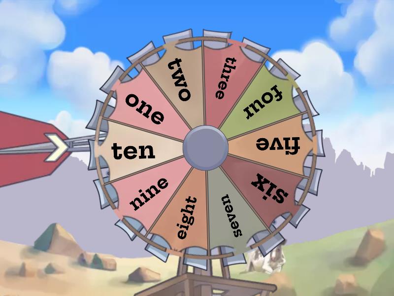 Number - Spin the wheel