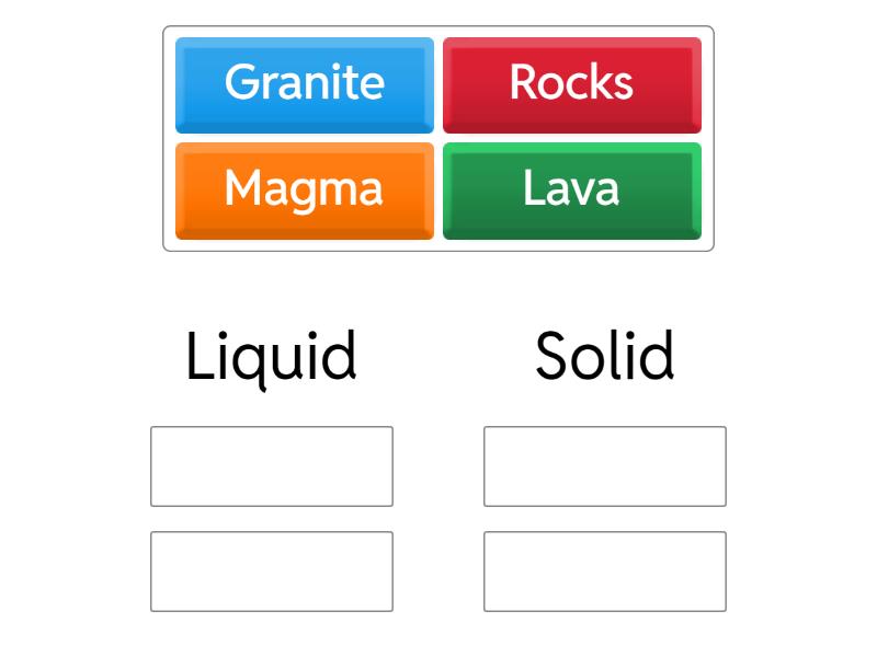 Sort each item under the correct group. - Group sort
