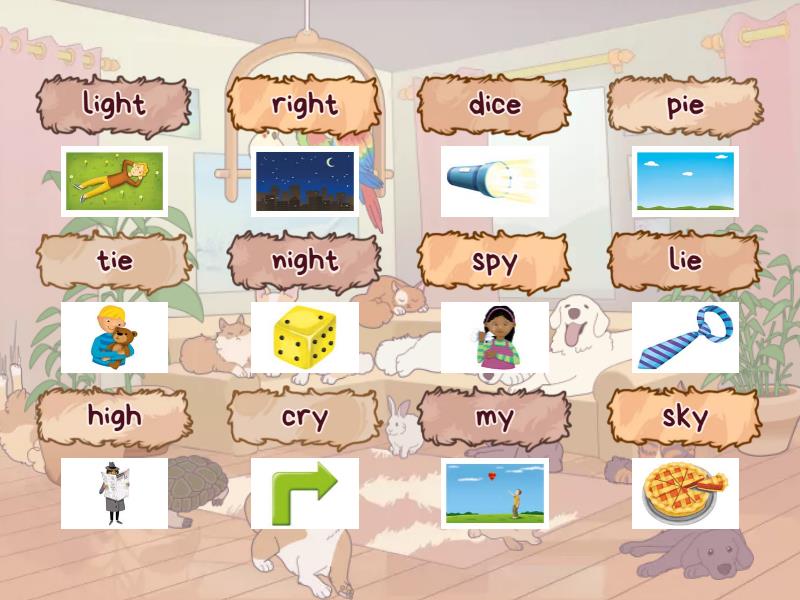 Oxford Phonics 3 Unit 6 all words - Match up