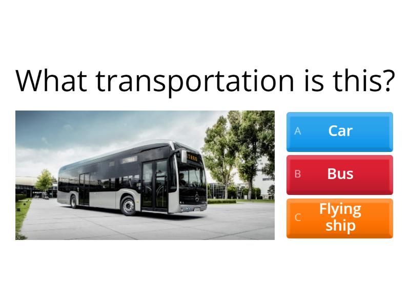 Transportation - Quiz