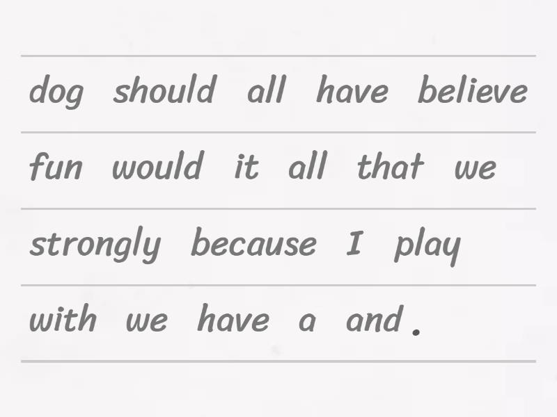 Year 4 Persuasive text 24th July 2024 - Unjumble